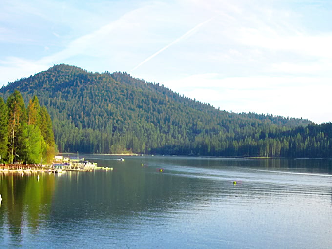 Bass Lake: Yosemite's cool, laid-back cousin where the fish are always ready for their close-up.