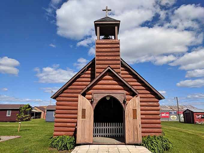 Step back in time at Paul Bunyan Land's indoor pioneer village. It's like Little House on the Prairie, but with air conditioning and fewer chores.