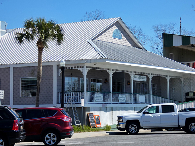 Riverside Cafe: Southern charm meets coastal cuisine on a porch that practically begs you to sit a spell and stay awhile.