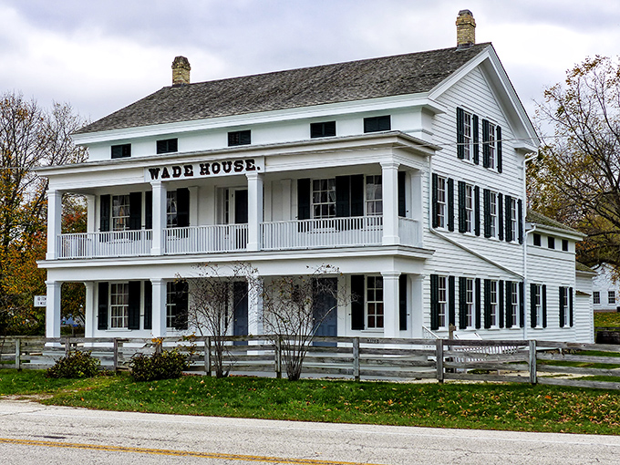 Wade House: Stagecoach inn elegance meets Greek Revival charm. It's the 1850s version of a five-star hotel.