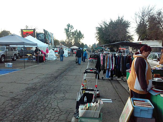 From farm-fresh produce to quirky knick-knacks, Fresno's flea market is a feast for all five senses.