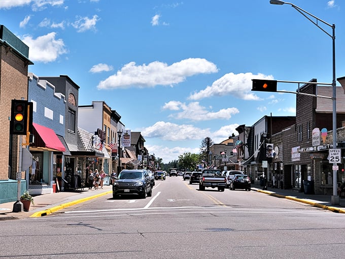 Downtown Eagle River: Where wilderness meets Main Street USA. Charming shops and eateries fuel your next great outdoor adventure.