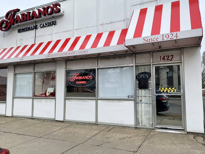 Classic storefront, timeless treats. You'll be transported faster than Doc Brown's DeLorean – no flux capacitor needed!