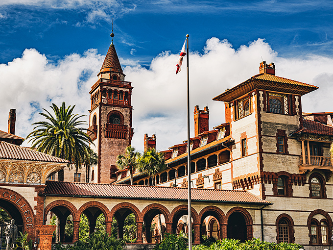 Gilded Age glamour meets higher education: Flagler College. Study halls never looked so good &ndash; it's like taking exams in a Spanish Renaissance palace.