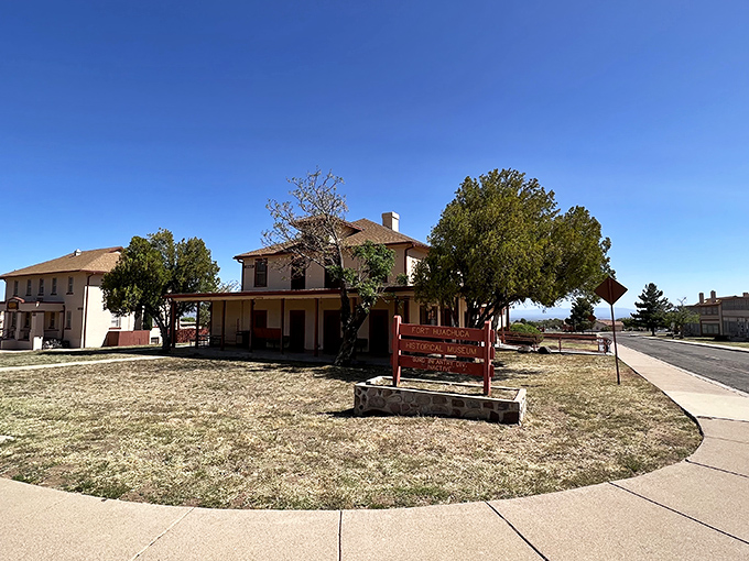 At Fort Huachuca, the bugle calls aren't just for the living. A military base where some troops never stand down.
