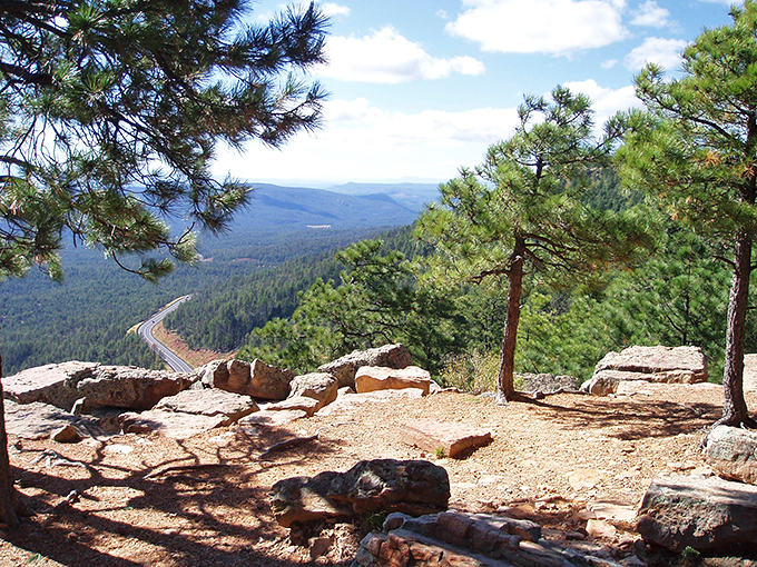 Stand on the edge of forever (or at least Arizona). Mogollon Rim offers vistas so vast, you'll feel like you're flying &ndash; vertigo included at no extra charge!