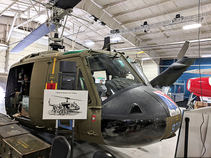The Bell UH-1 Iroquois: Not your average Uber ride, but it'll definitely get you there in style.