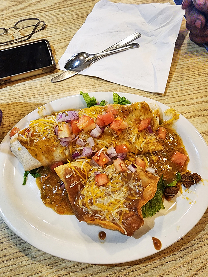 Wrap star! This breakfast burrito is the superhero of morning meals, ready to save you from hunger with its cheesy, eggy goodness.