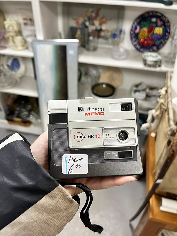 Snap back to the past with this vintage camera. Instagram filters, eat your heart out!