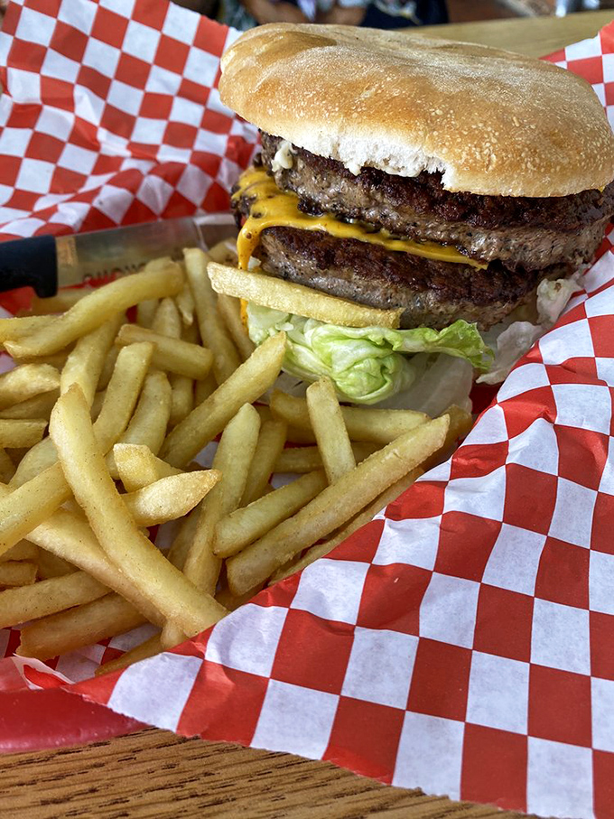 Burger for breakfast? Why not! This beefy behemoth proves that dawn is the new dusk when it comes to satisfying cravings.