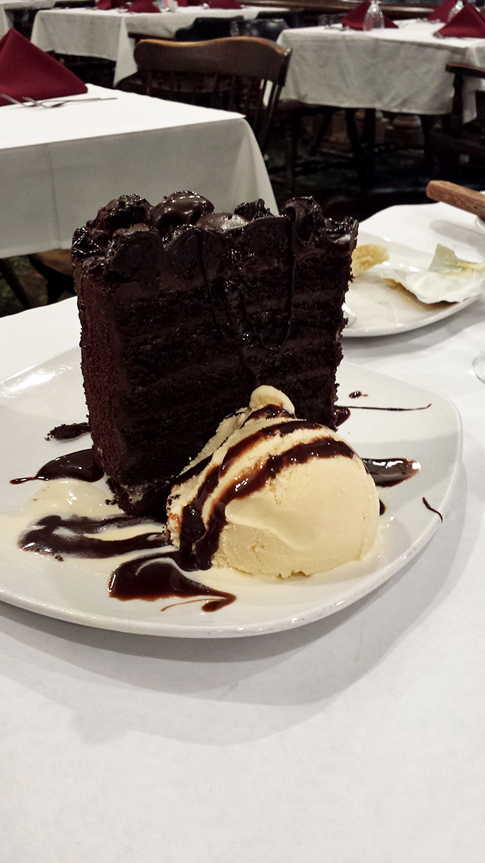 Chocoholics, rejoice! This cake is so decadent, it should come with a warning label: "May cause spontaneous happiness."