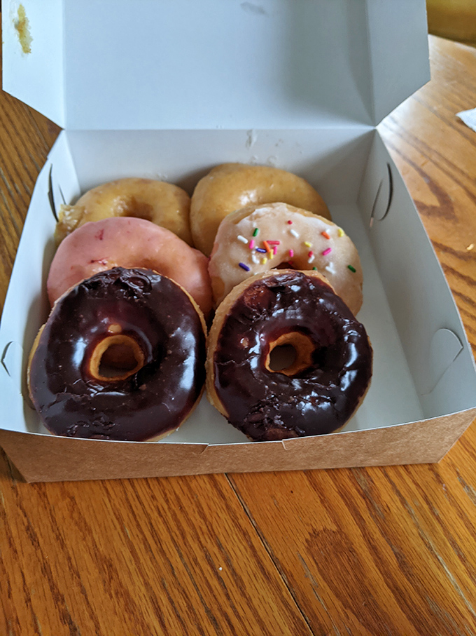 Chocolate lovers, rejoice! These cocoa-covered circles are darker than my coffee and twice as likely to improve my mood.