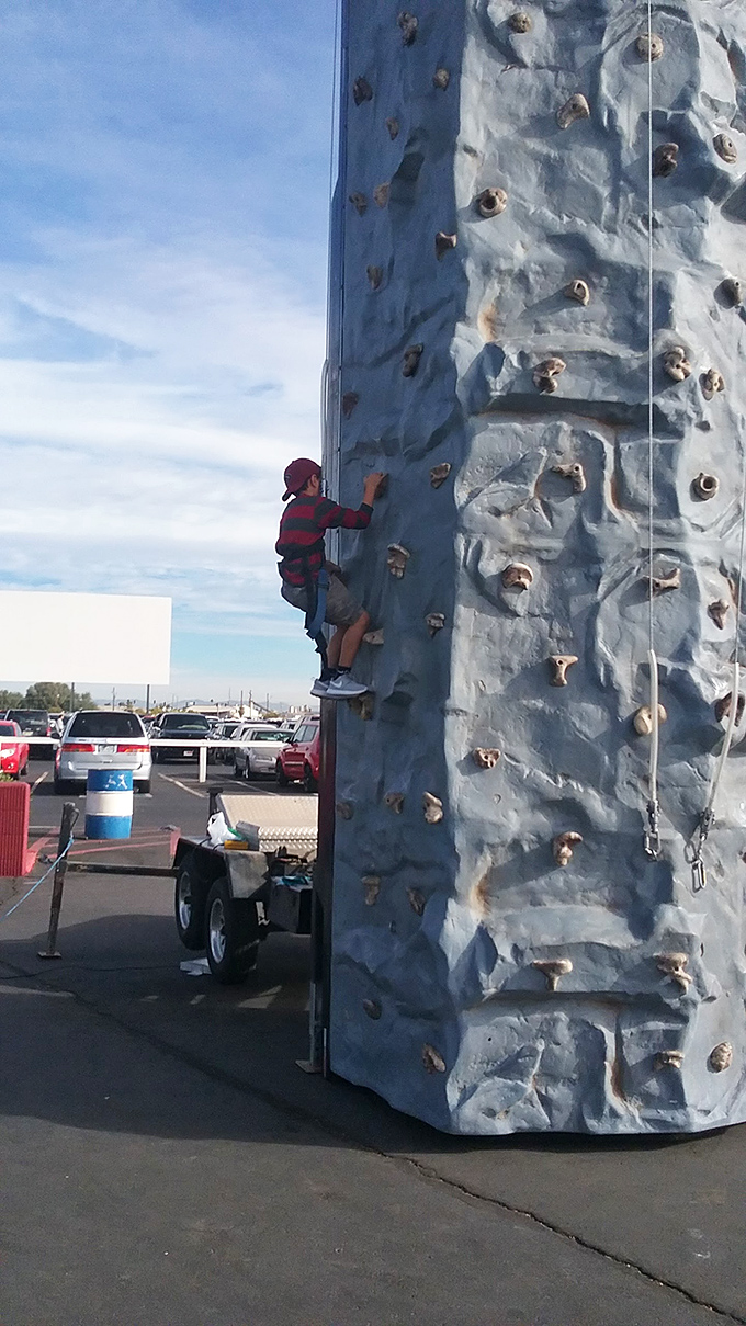 Reach for the stars... or at least the top of this climbing wall! A pre-movie adventure to get your heart racing before settling in for the show.