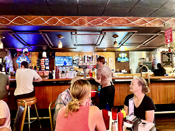 Where strangers become friends over shared cheese burns. The real Minneapolis miracle? Finding an empty seat at Matt's during rush hour!