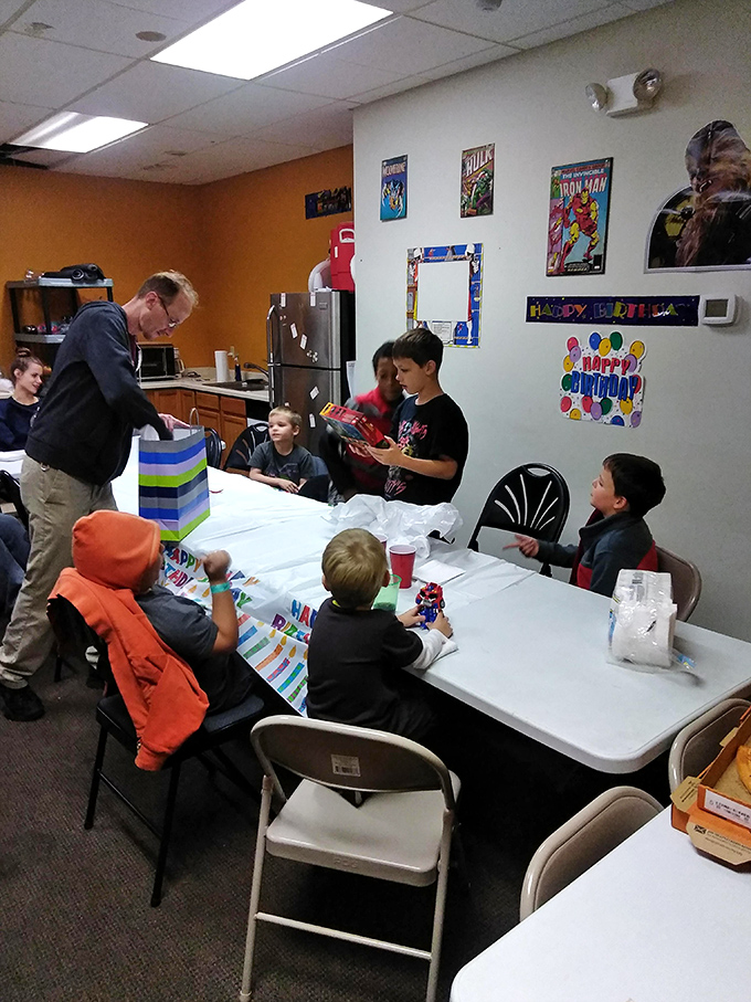 Party like it's 1989! Geeks Mania isn't just games – it's a celebration of all things retro. Cake and high scores? Now that's a winning combo.