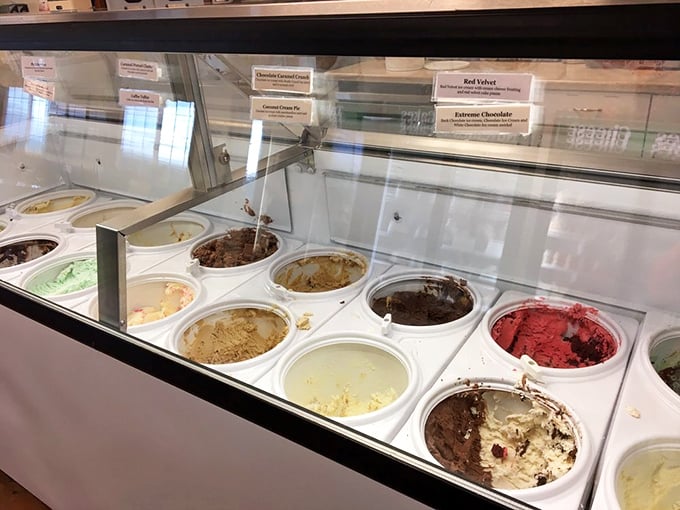 A rainbow of flavors to make your taste buds dance. It's like Baskin Robbins and a Wisconsin dairy farm had a beautiful baby.