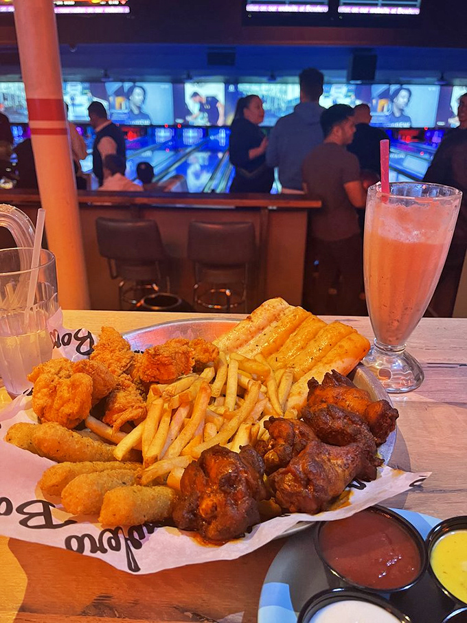 Forget the diet, embrace the fried! This platter is a crispy, golden tribute to all things delicious and guilt-inducing.