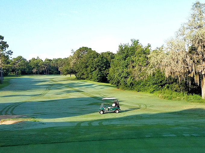 Fore-get your troubles! This picturesque golf course is where Florida meets Scotland, minus the kilts and bagpipes.
