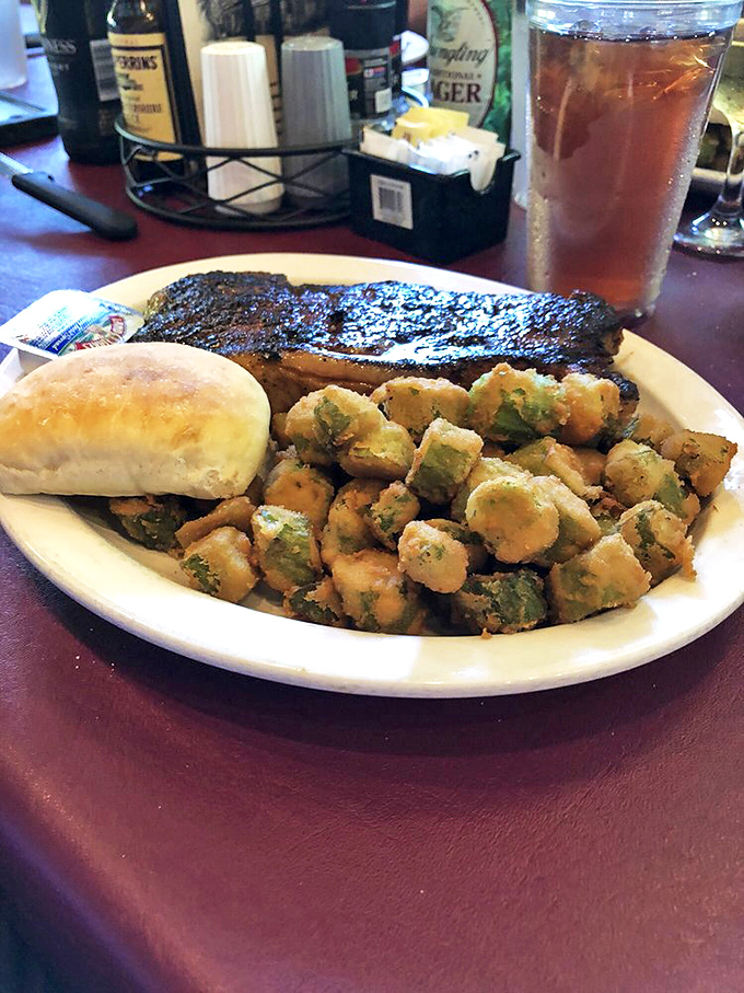 This New York strip is dressed to impress. It's the Frank Sinatra of steaks - classic, cool, and always in style.