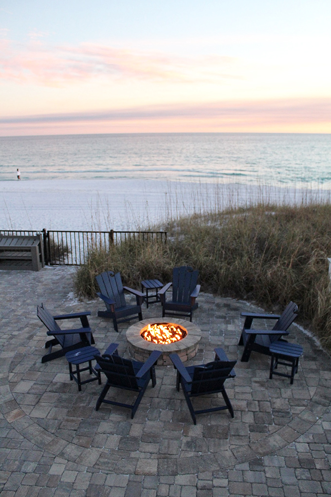 S'more views, please! These beachside fire pits are the perfect spot for after-dinner relaxation and sunset gazing.