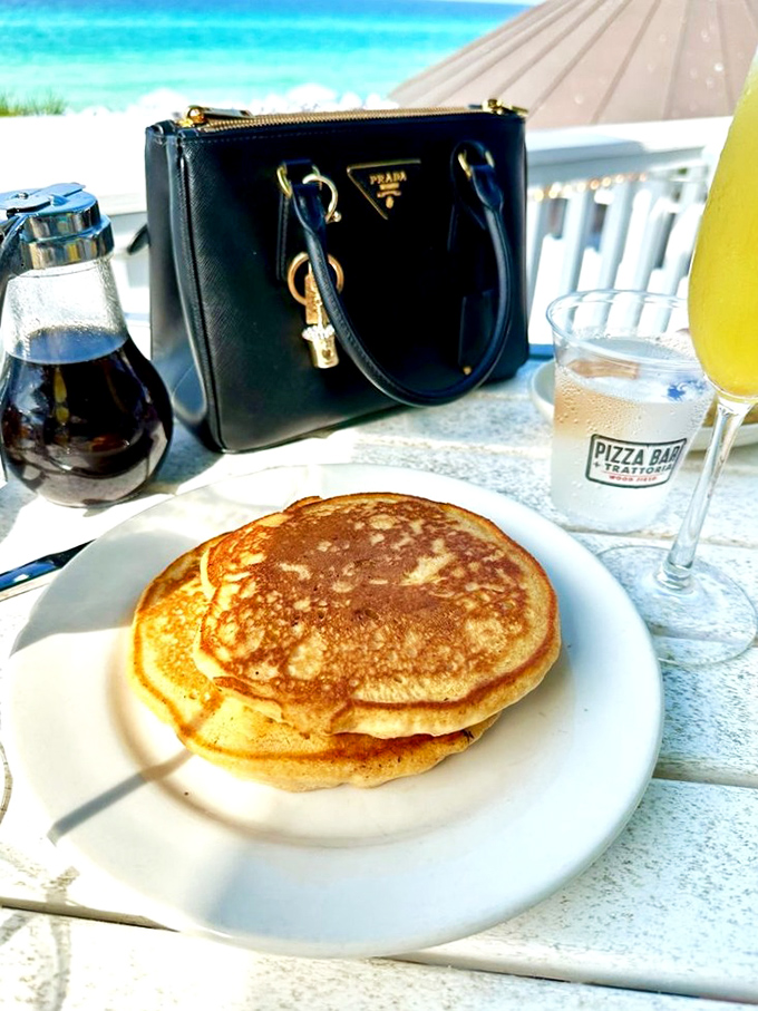 Stack attack! These fluffy pancakes are the breakfast equivalent of a warm hug. Drizzle on that syrup and dive in!