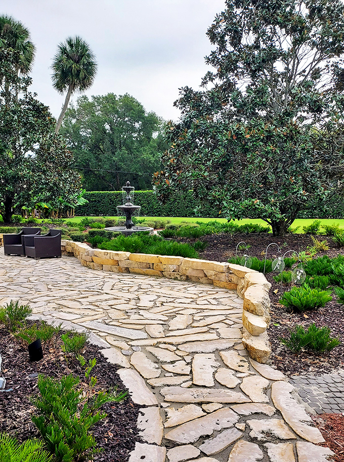 Follow the yellow brick... er, stone road. This winding path leads to wonders that would impress even Dorothy.