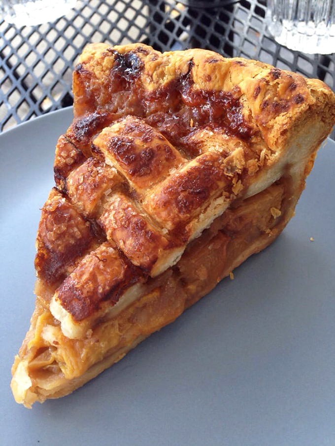 A slice of summer, wrapped in a buttery crust. This peach pie is so good, it might make you forget about apple for a minute.