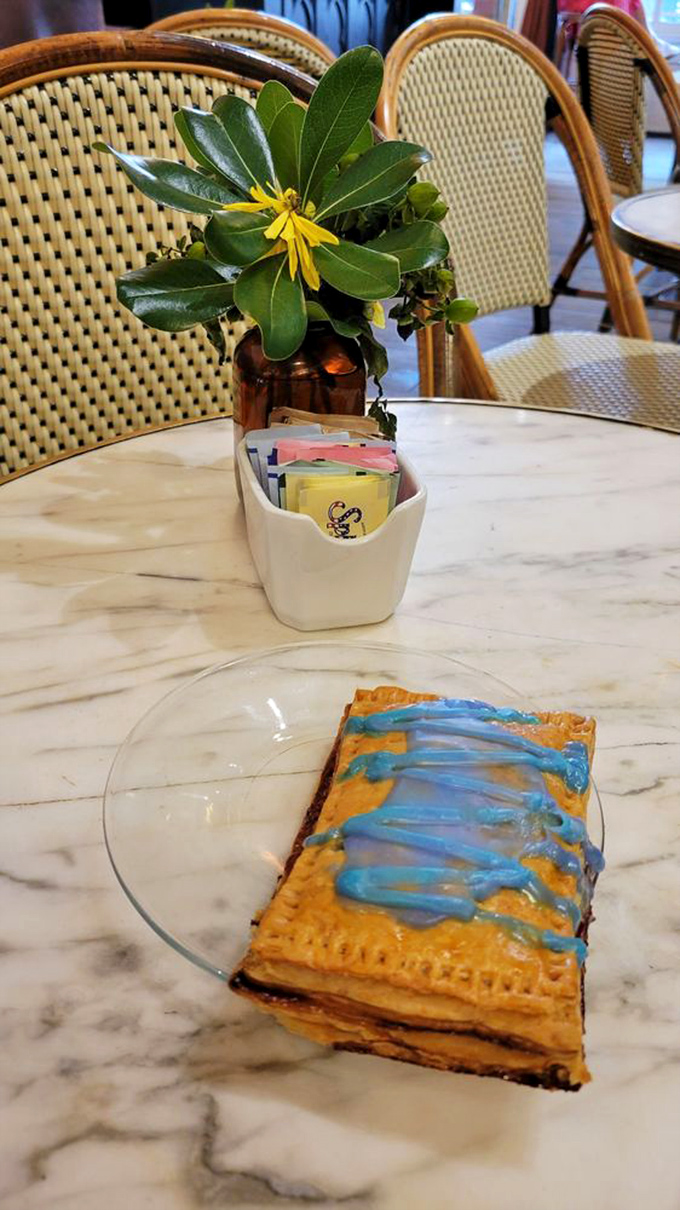 Not your average Pop-Tart! This artisanal treat is what happens when childhood nostalgia gets a gourmet makeover.