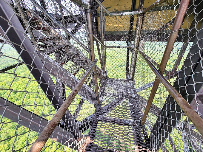 Stairway to heaven or leg day nightmare? Either way, you'll feel the burn and earn that view. No elevator, no problem!