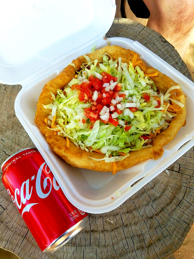 The Stand Taco with a side of nostalgia. Pair it with a classic Coke for the ultimate throwback meal.