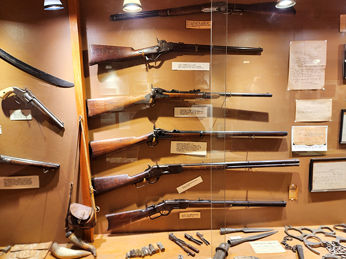 The original point-and-click interface! These vintage firearms tell a story of the West that's more gripping than any PlayStation game.