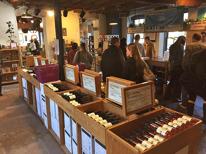 Where everybody knows your name... or at least your favorite wine. Cedar Creek's tasting room: come for the vino, stay for the camaraderie.