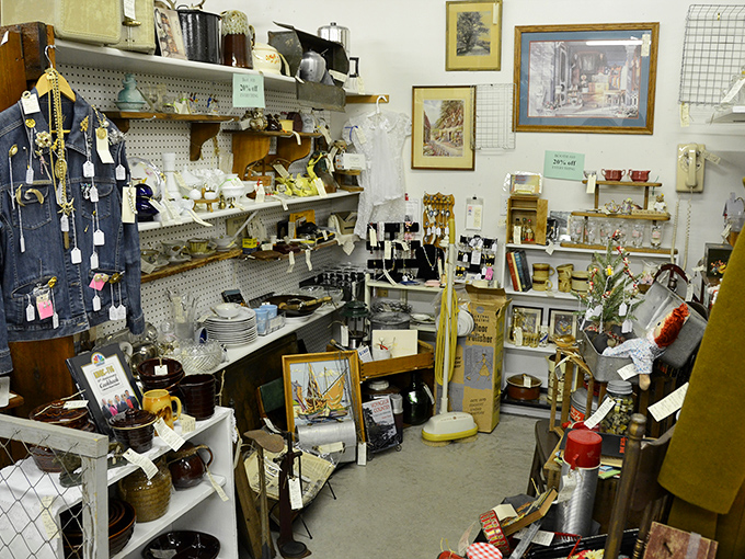 It's not clutter, it's curated chaos! This mishmash of accessories and decor is like your eccentric aunt's attic, but with price tags.