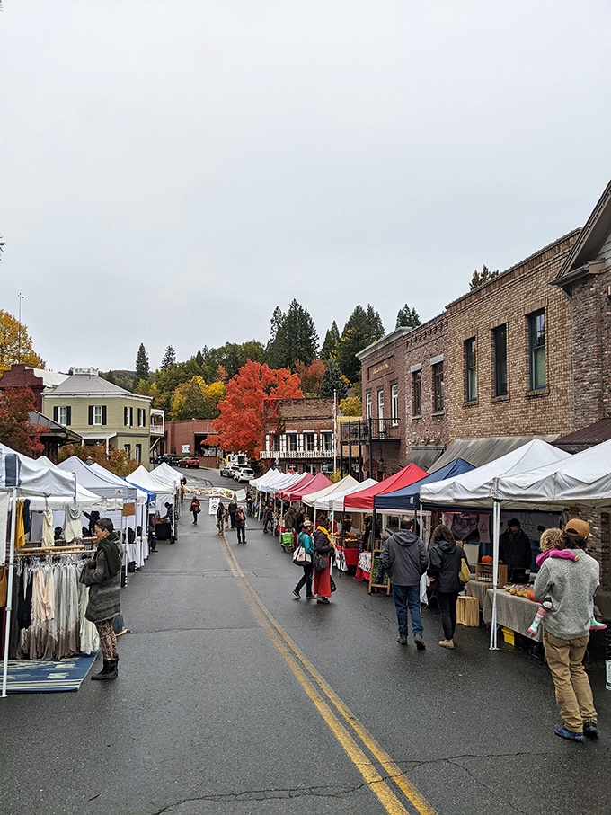 Farmers market or time travel bazaar? Either way, I'll take two pounds of nostalgia and a bushel of charm, please!