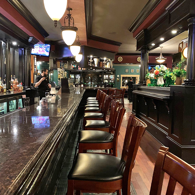 Pull up a stool and prepare for some serious elbow-bending. This bar is stocked better than a leprechaun's liquor cabinet.