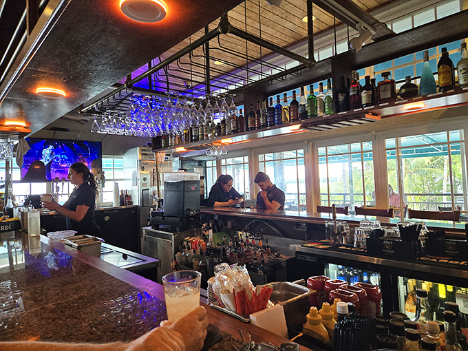 At this bar, everybody knows your name... or at least your drink order. It's 'Cheers' meets 'Margaritaville,' and you're the guest of honor.