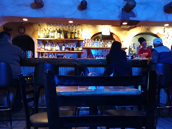 The bar: where stories are swapped and thirsts are quenched. It's like an oasis, but with better company.