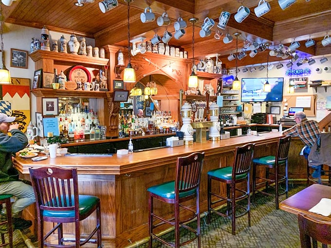 Pull up a stool at this bar and prepare for a journey through German libations. From pilsners to doppelbocks, your thirst doesn't stand a chance.