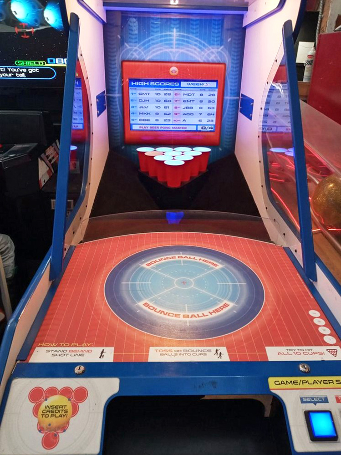 Love meter or pinball machine? Either way, it's guaranteed to get your heart racing and your competitive spirit flowing.