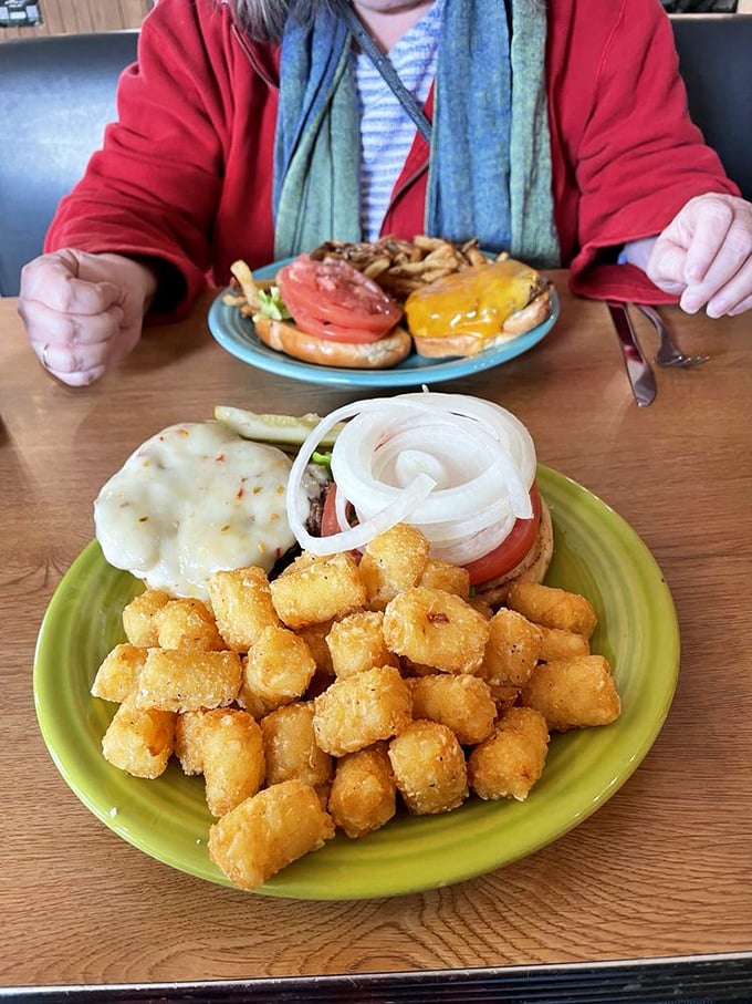 Big John's Burger: Not your average patty. This bad boy is the Schwarzenegger of burgers &ndash; beefy, bold, and totally irresistible.