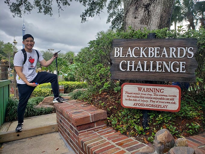 Blackbeard's Challenge: where even the most hardened land lubbers might find themselves saying, "Avast ye, par four!"