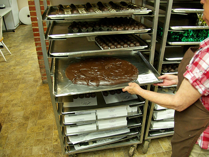 Handmade heaven! These chocolates are crafted with more care than my grandmother put into her secret recipe book.