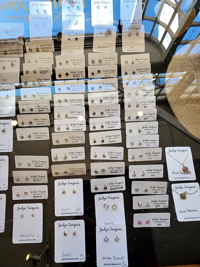 Jewelry that captures Maine's sparkle without the frostbite. These pieces are like wearing a little piece of Vacationland, minus the sand in your shoes.