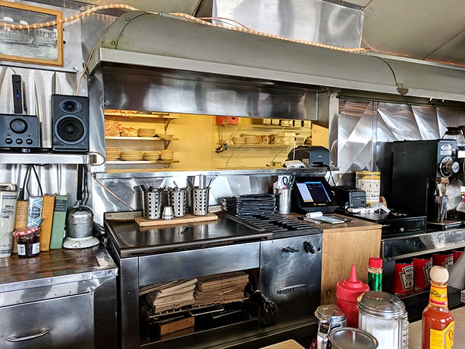 Where the magic happens! This kitchen's churning out more happiness than Willy Wonka's chocolate factory.
