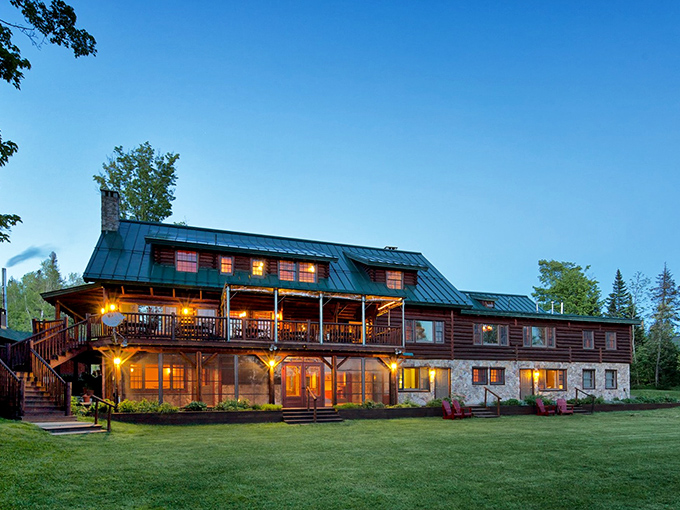 Loon Lodge: Where "roughing it" means 400-thread-count sheets and a view that'll make you weep with joy.