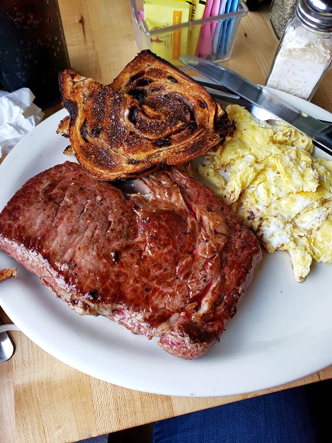 Steak your claim on this beauty! A rib-eye so tender, you might need to pinch yourself to make sure you're not dreaming.
