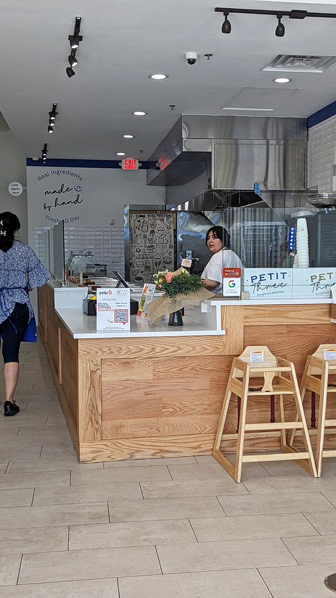 Behind the scenes magic: Where donuts dreams become reality. These kitchen wizards are the Willy Wonkas of the pastry world!