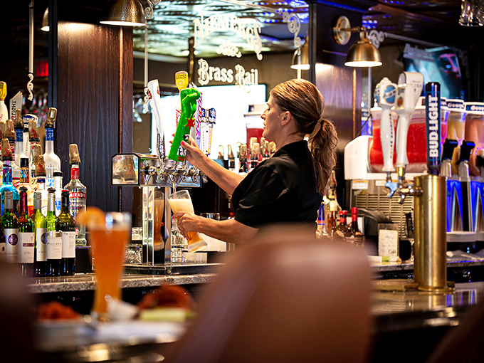 The heart of the house: where culinary magic happens and orders fly faster than Superman on a coffee break.