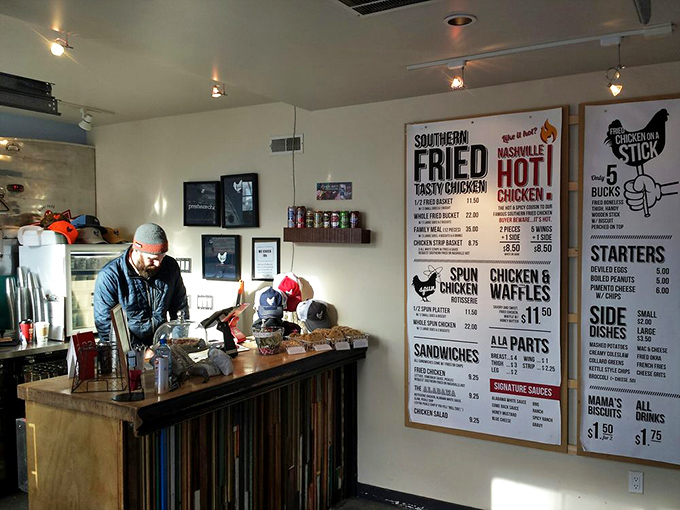 The unsung heroes behind the crispy magic. Give them a smile; they're about to make your day delicious.