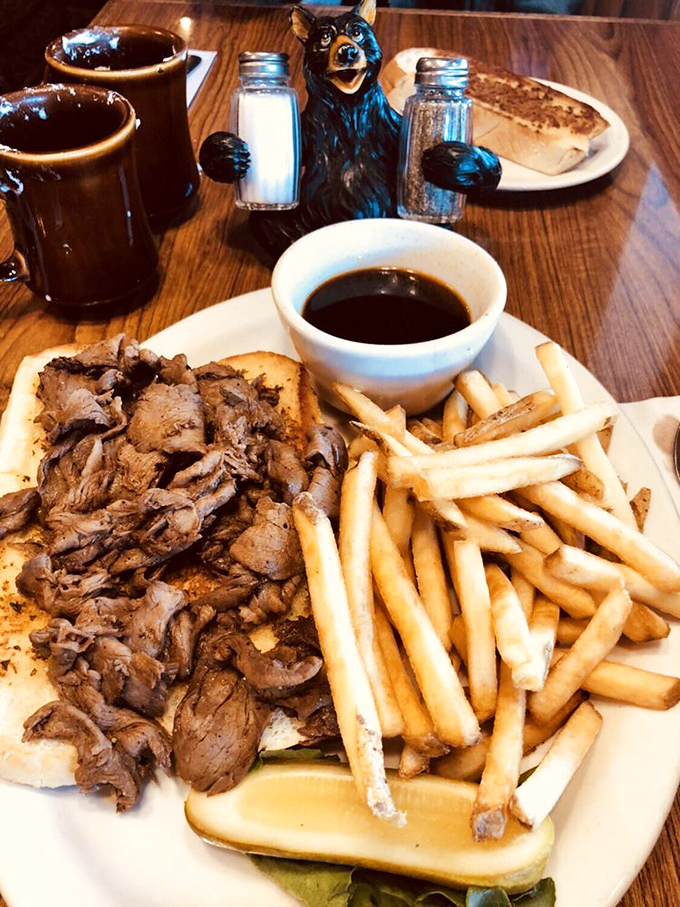 Meat so tender, it practically melts on the plate. This tri-tip sandwich is the stuff food dreams are made of.